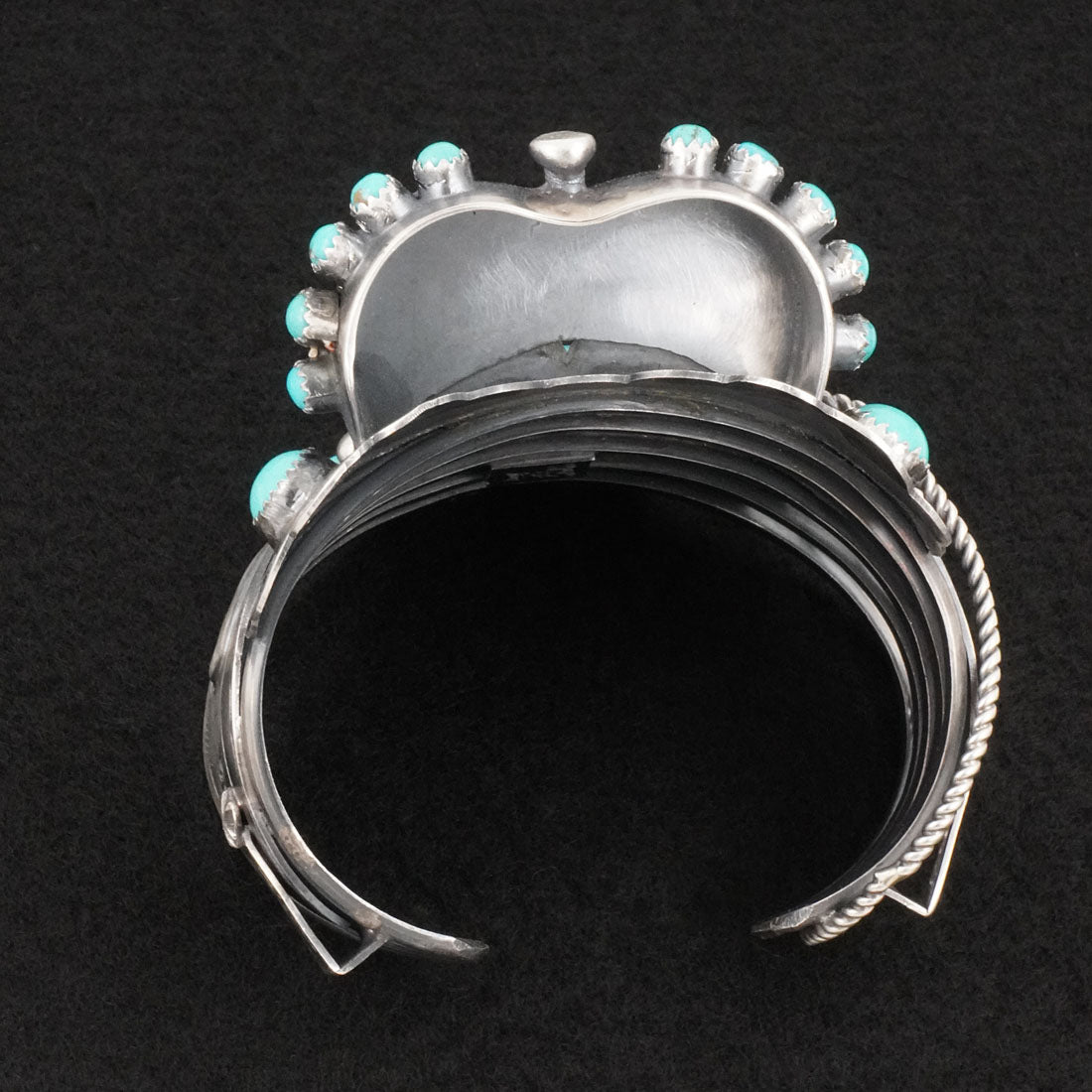 Tim Yazzie Turquoise & Sterling Silver Bracelet – RCRM Jewelry, LLC
