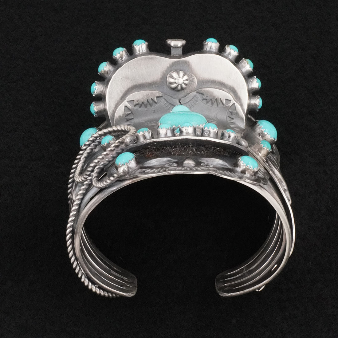 Tim Yazzie Turquoise & Sterling Silver Bracelet – RCRM Jewelry, LLC