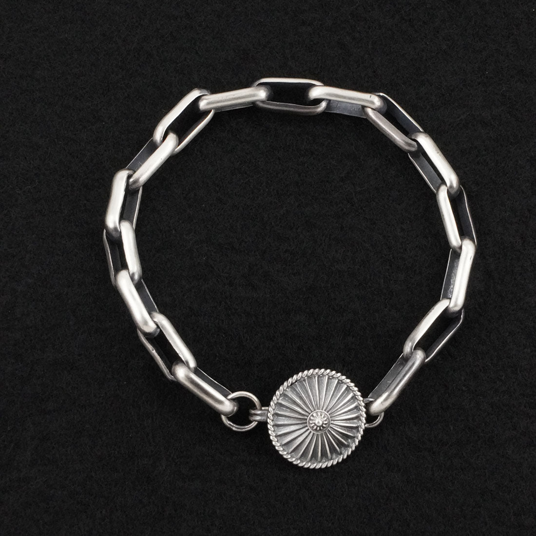 Delbert Gordon Sterling Silver Link Bracelet – RCRM Jewelry, LLC