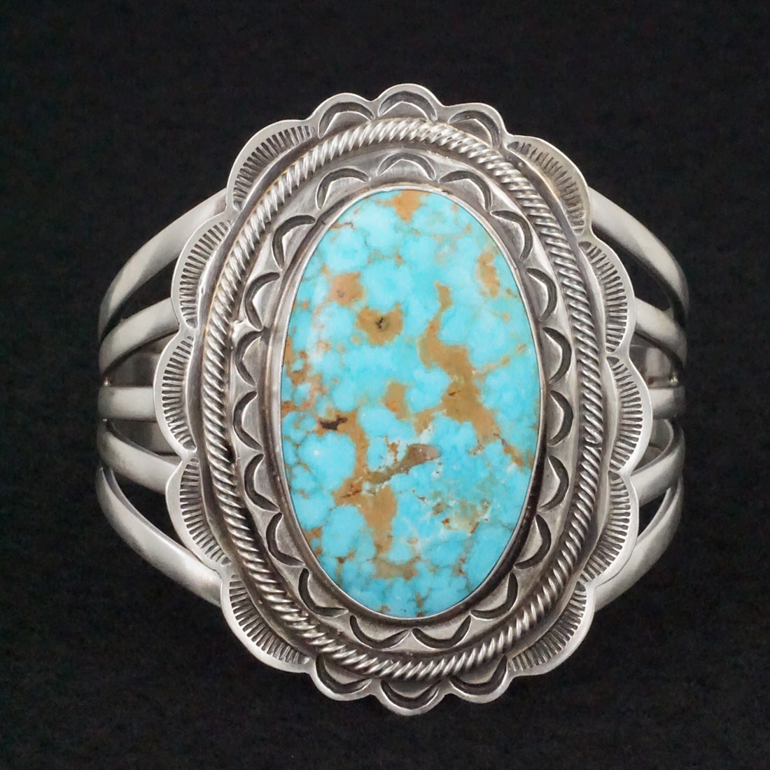 Thomas Francisco Turquoise & Sterling Silver Bracelet – RCRM Jewelry, LLC