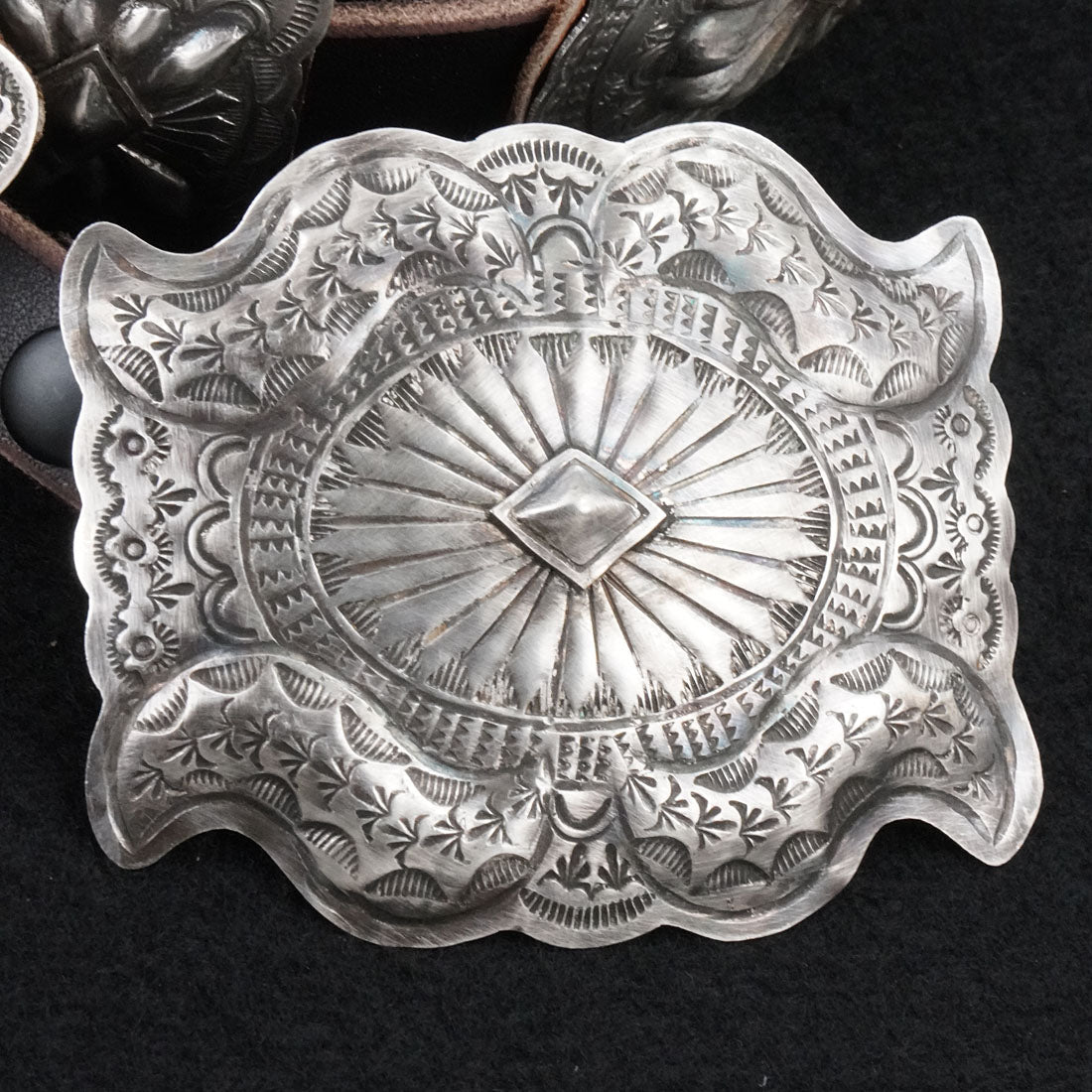 Dan Morgan Sterling Silver Concho Belt – RCRM Jewelry, LLC