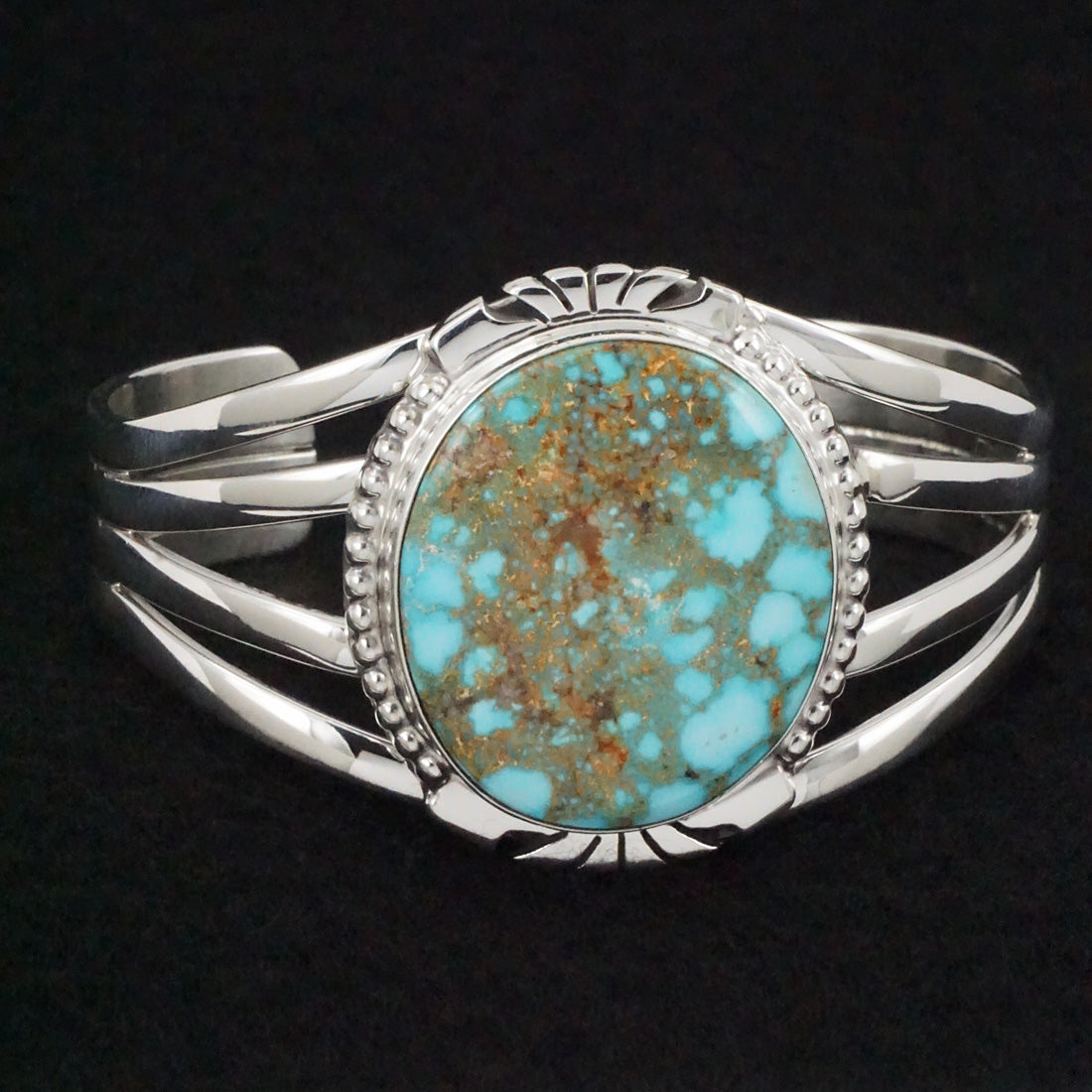 Thomas Francisco Turquoise & Sterling Silver Bracelet – RCRM Jewelry, LLC