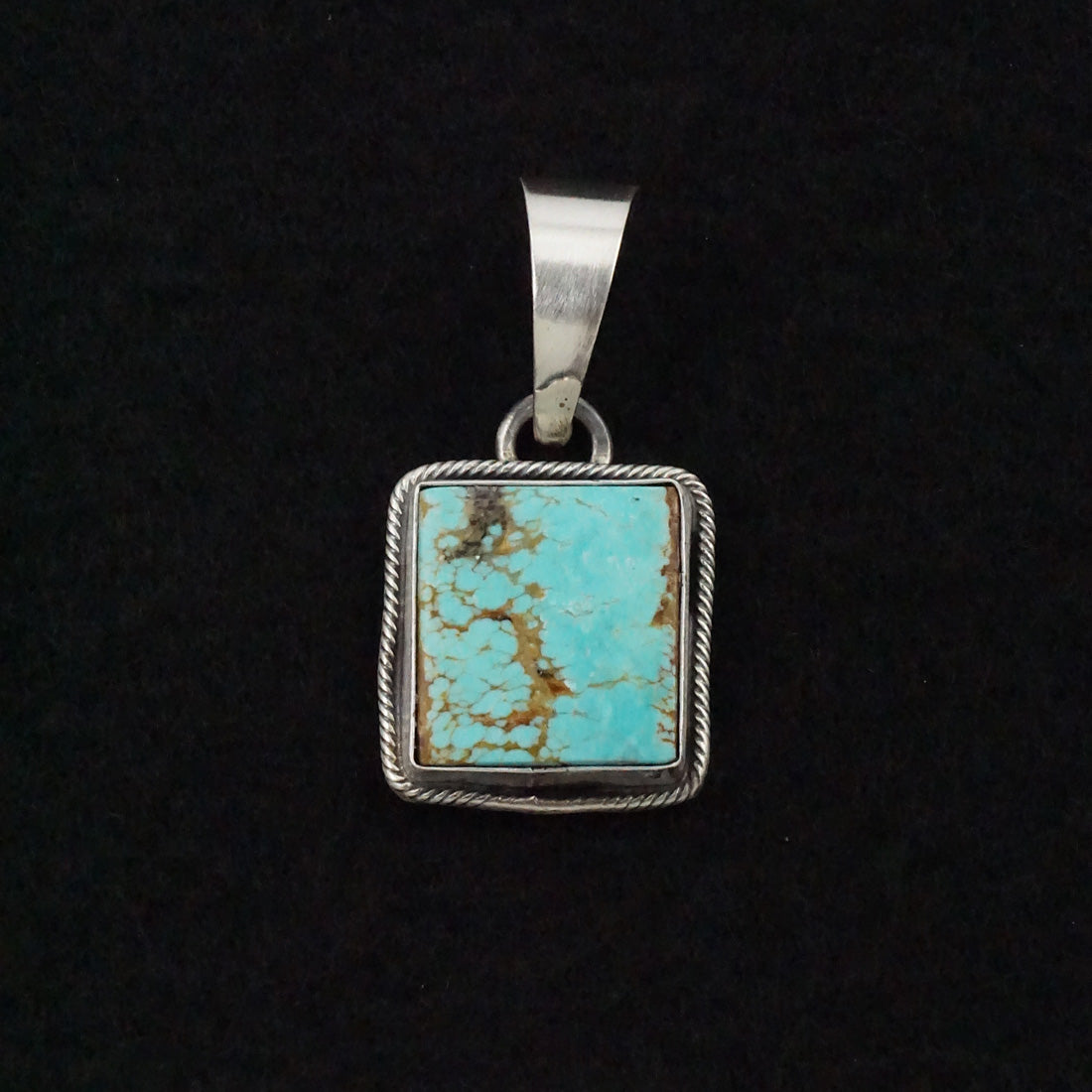 Randy Billy Turquoise & Sterling Silver Pendant – RCRM Jewelry, LLC